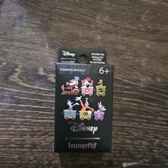 Loungefly | Accessories | Loungefly Disney Enamel Pin Spinning Wheels ...
